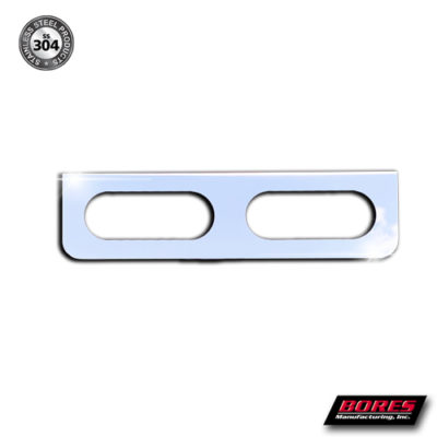 Stainless Steel Oval Light Bracket – Double (#MT2) | Bores ...