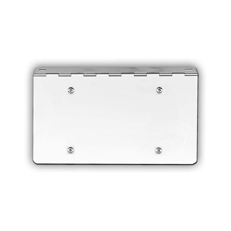 Stainless Steel Hinged License Plate Hanger – One Place (#LP8-14 ...